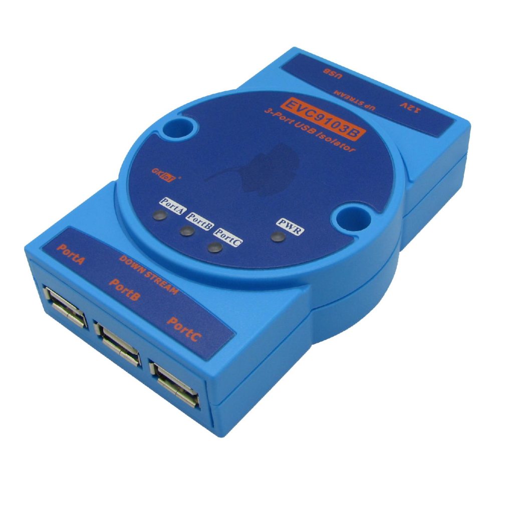 EVC9103B High Speed Industrial Grade USB Isolator Up to 480Mbps – BUELC
