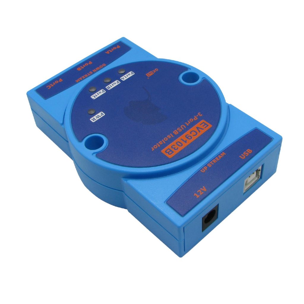 EVC9103B High Speed Industrial Grade USB Isolator Up to 480Mbps – BUELC